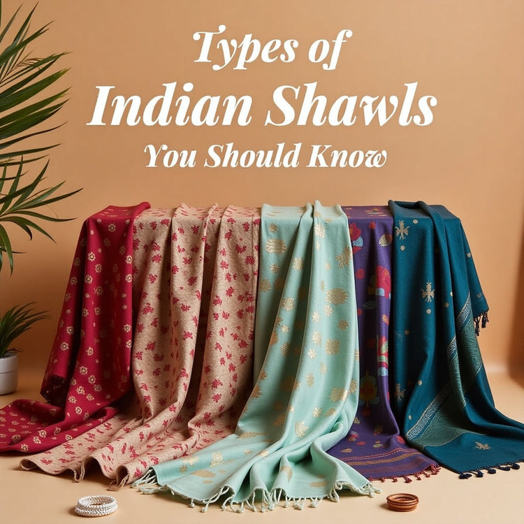 Types Of Indian Shawls You Should Know – Kriti International